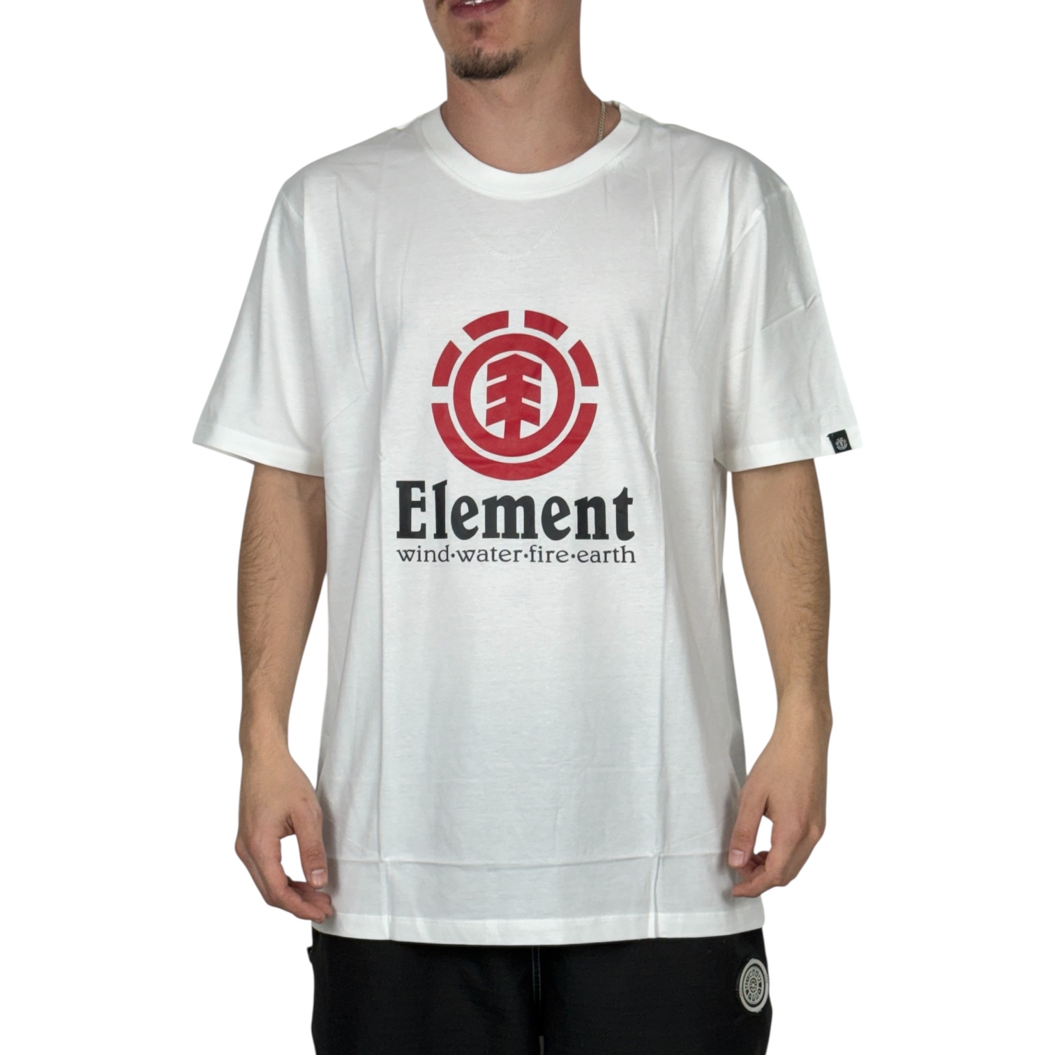Camiseta Element Vertical Branco | Sunset Skate Shop - A maior e mais ...