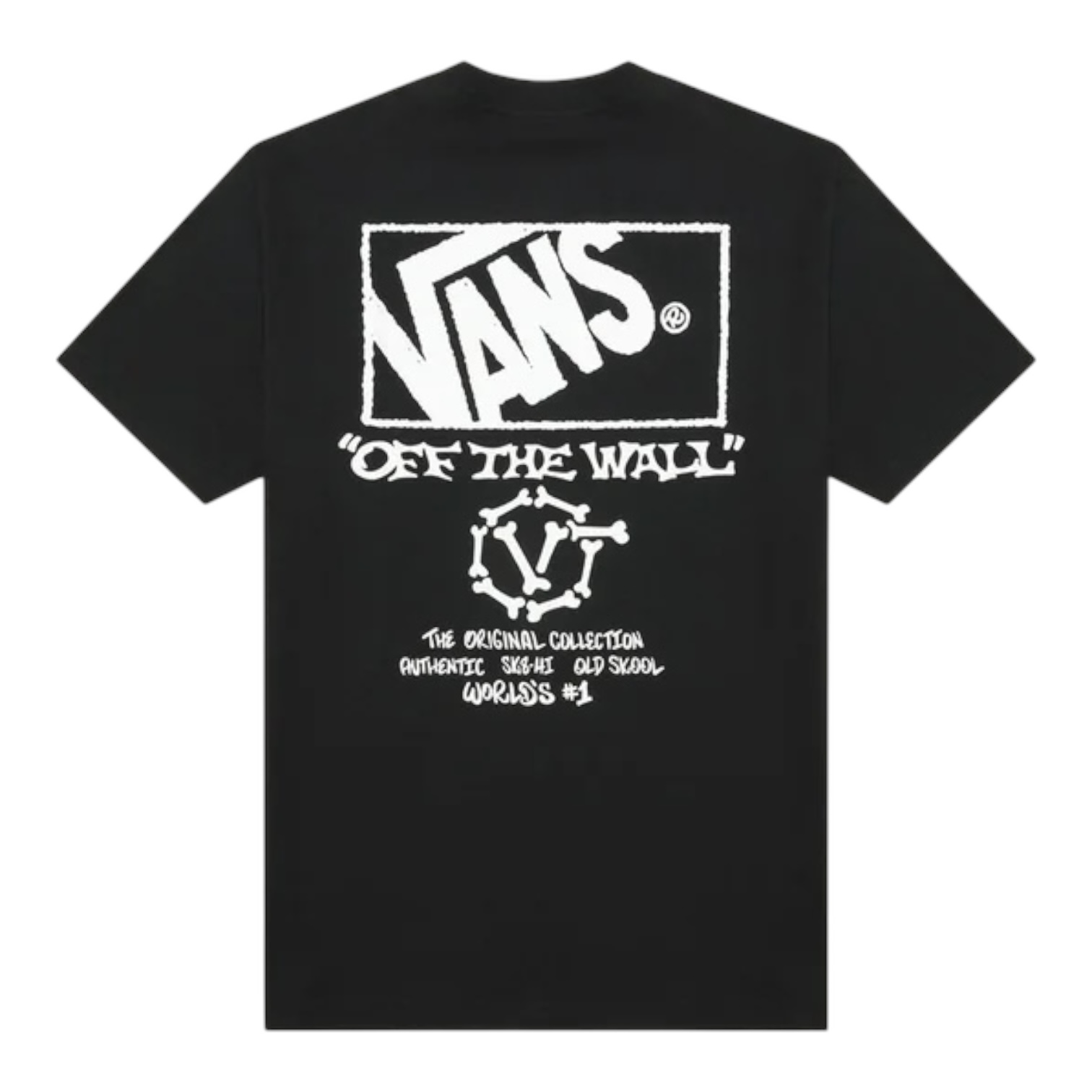 Camiseta Vans Circle Bones Black | Sunset Skate Shop - A maior e mais ...